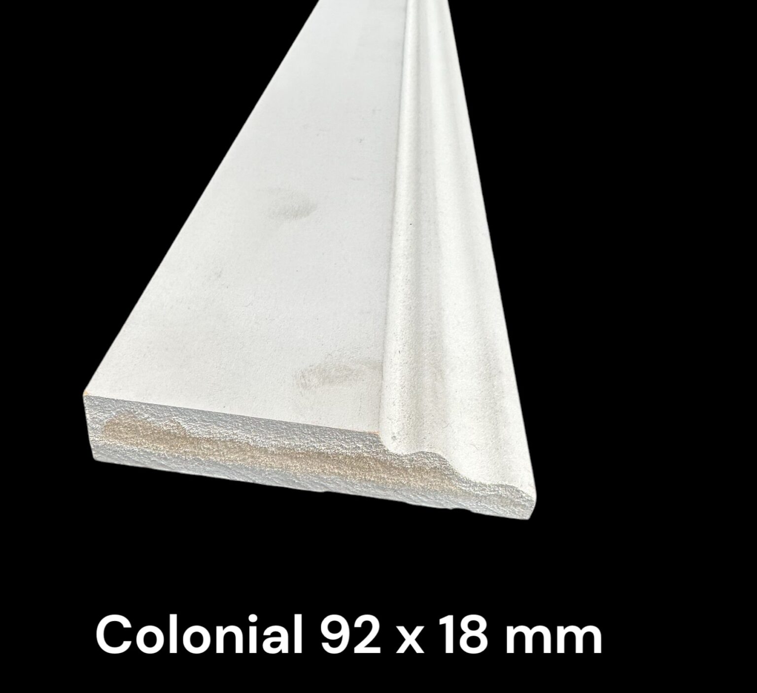 PRIMED MDF - Colonial Profile Various Dimensions - 5.4 metres | Tile Importer Timber Merchant