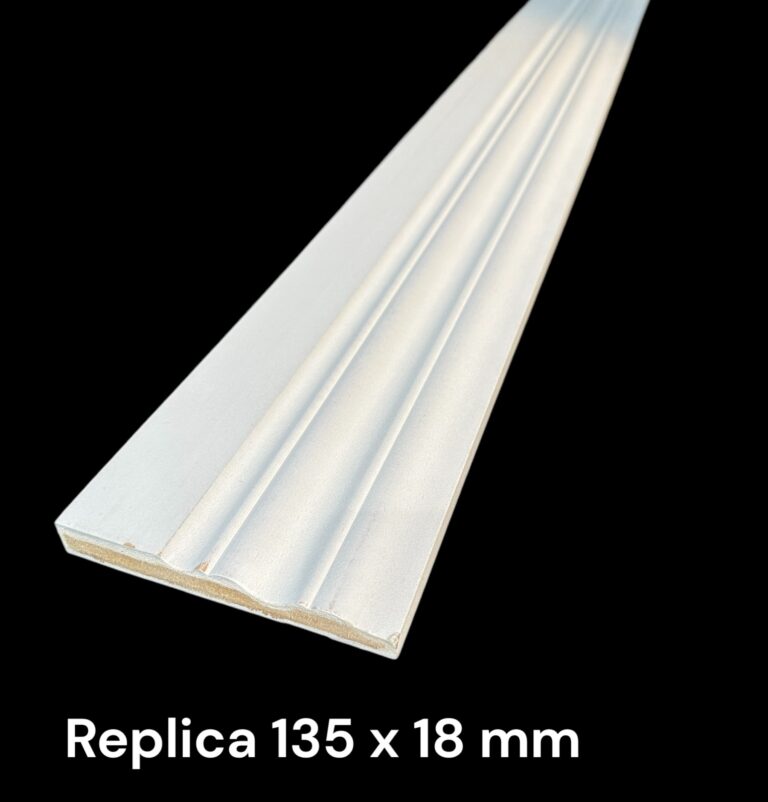 PRIMED MDF - Replica Profile Various Dimensions 5.4 metres | Tile Importer Timber Merchant