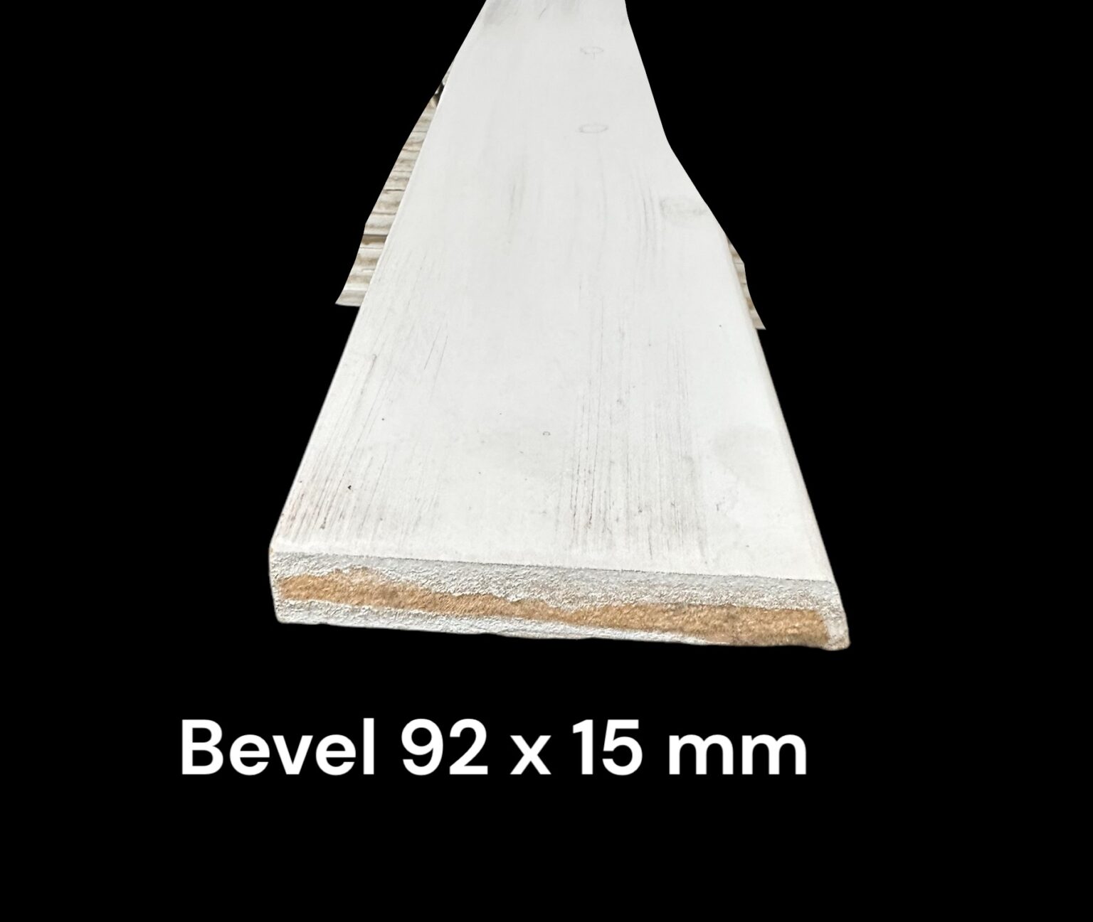 PRIMED MDF - Bevel Profile Various Dimensions - 5.4 metres | Tile Importer Timber Merchant