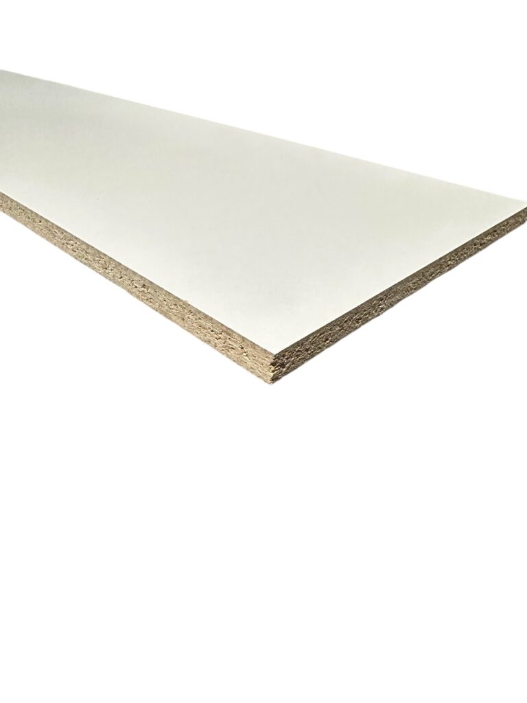 Melamine White Edged Board - 16mm Various Dimensions | Tile Importer Timber Merchant