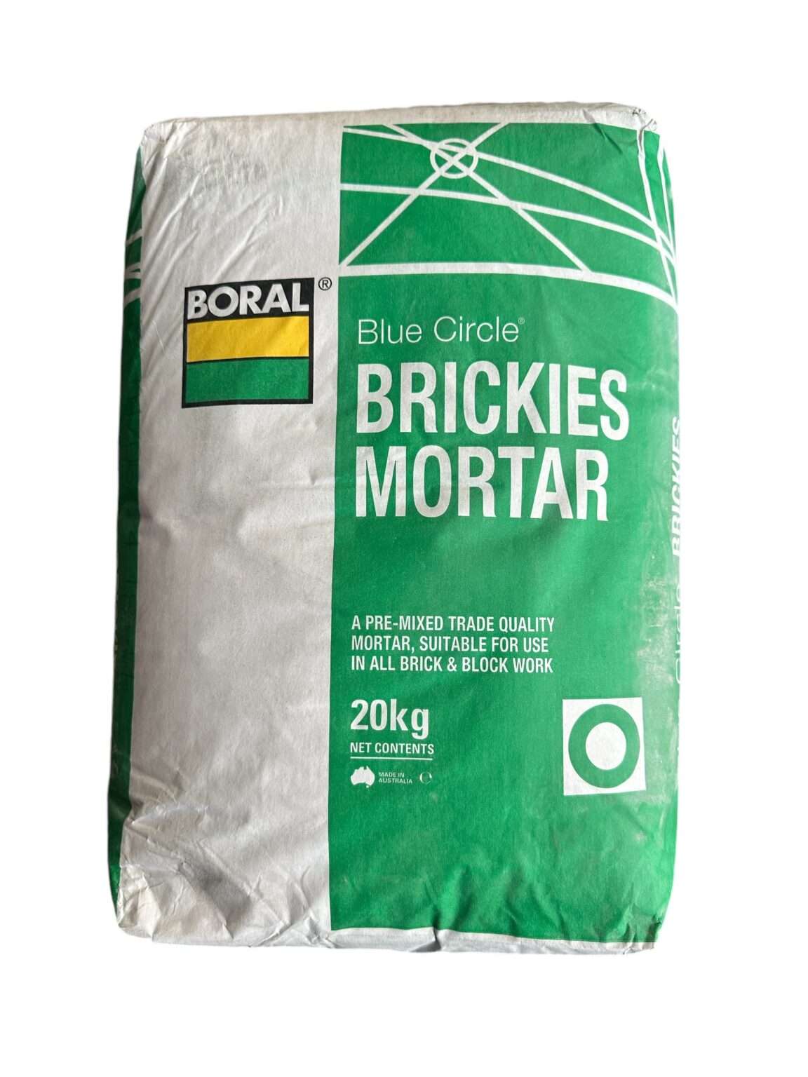 Boral Brickies Mortar 20kg | Tile Importer Timber Merchant